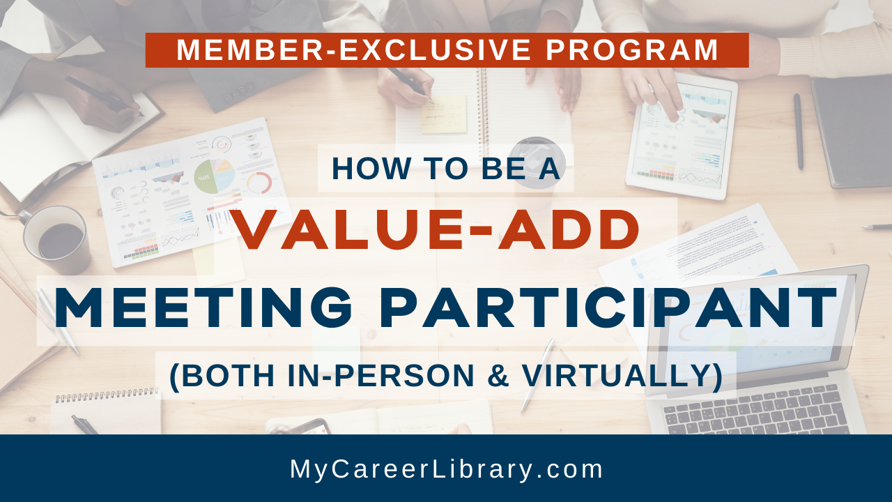 Webinar Replays | The Career Success Library